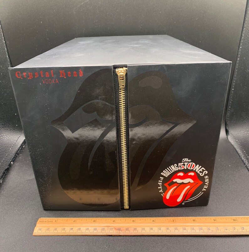 The Rolling Stones 50 Year Anniversary Crystal Head Vodka - Etsy