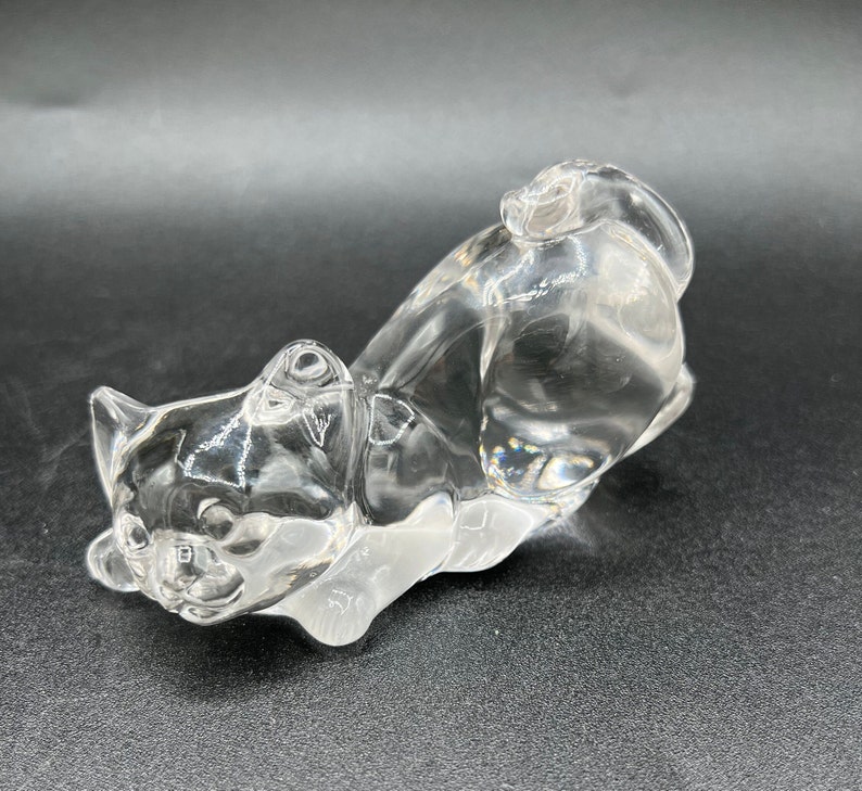 Fenton Clear Glass Animal Figurines / Paperweights Choice - Etsy