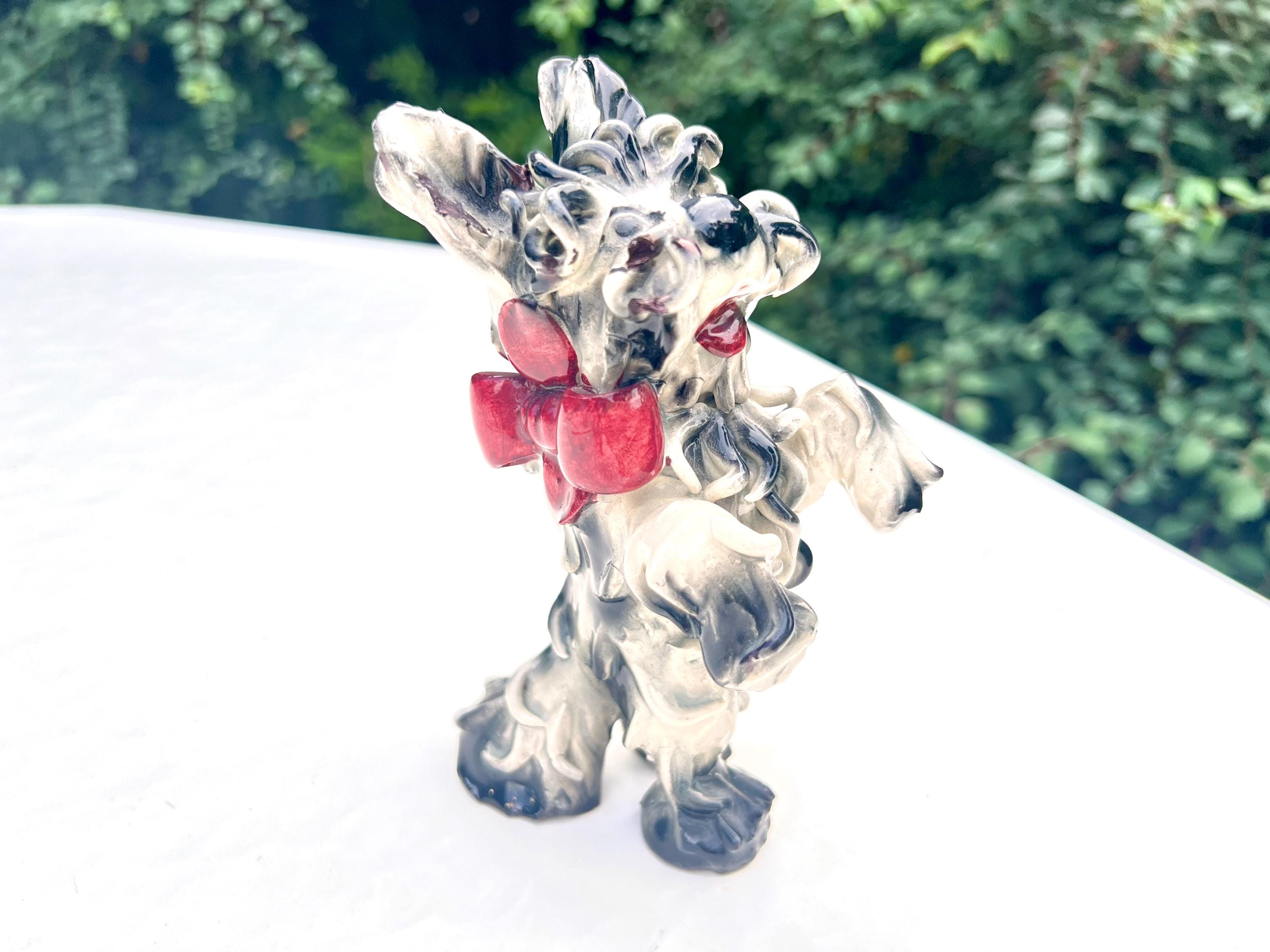 Mid-century Italian Ceramic Spaghetti Hair Dog - Etsy