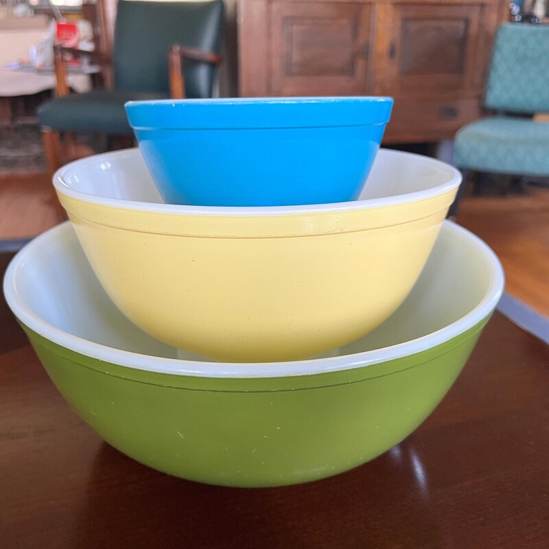 Pyrex Bowl Set - Etsy