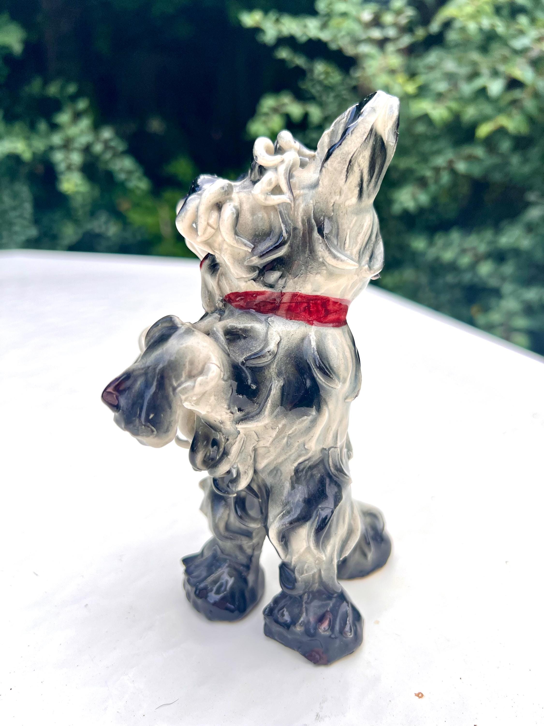 Mid-century Italian Ceramic Spaghetti Hair Dog - Etsy