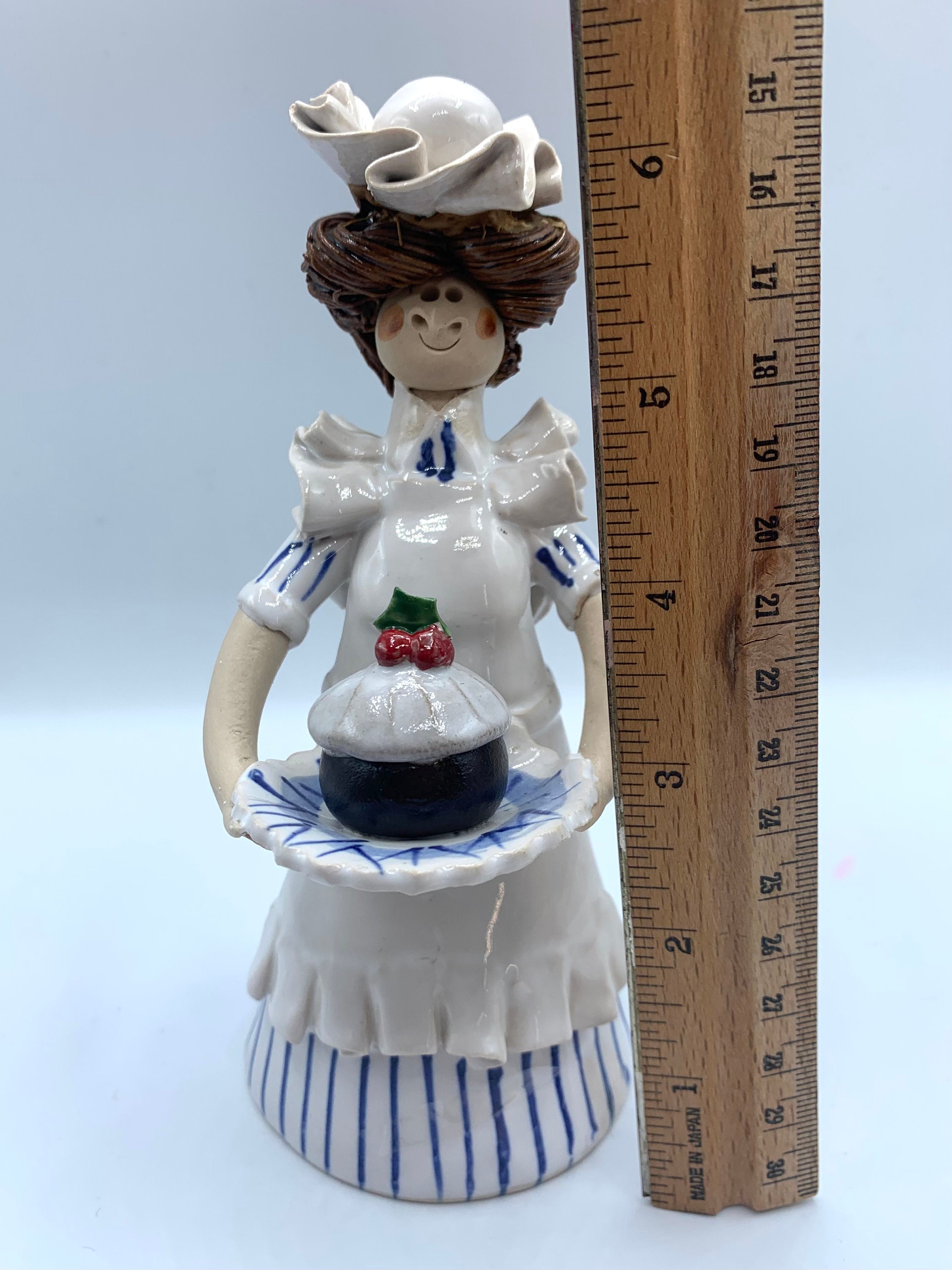 Laura Dunn Sculpture of Victorian Baker Presenting Her Plum - Etsy