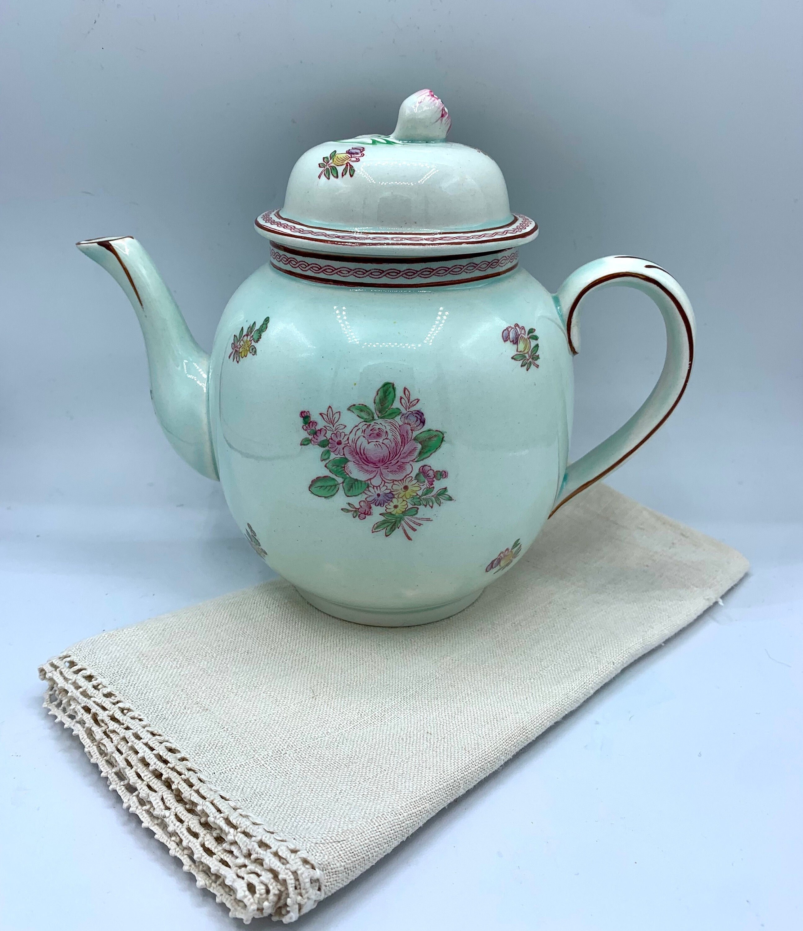 Adams Calyx Ware Hand-painted 2418 Teapot - Etsy