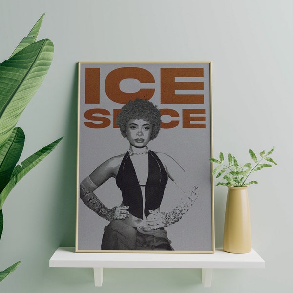 Ice Spice Poster Art - Etsy
