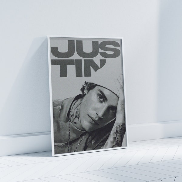 Justin Bieber Poster - Etsy
