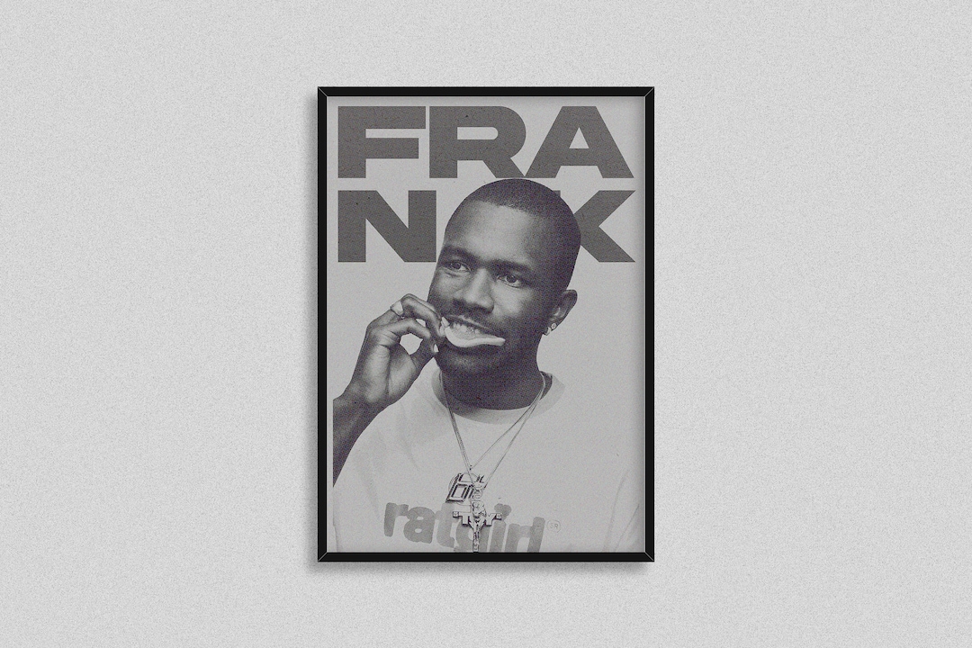 Frank Ocean Poster - Frank Poster - Pop Music Wall Art - Digital Print ...