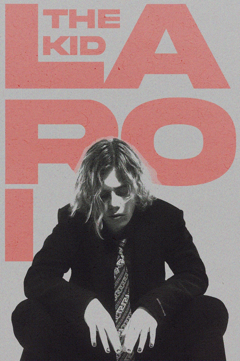 The Kid Laroi Poster - Laroi Poster - Pop Music Wall Art - Digital ...