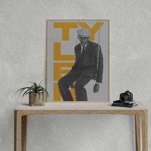 Tyler the Creator Poster Tyler Poster Pop Music Wall Art Digital Print ...