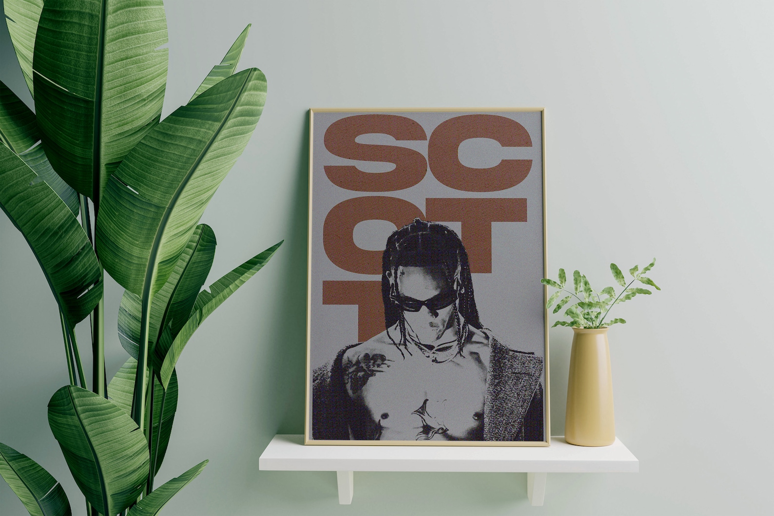 Travis Scott Poster - Travis Poster - Hip Hop Wall Art - Digital Print ...