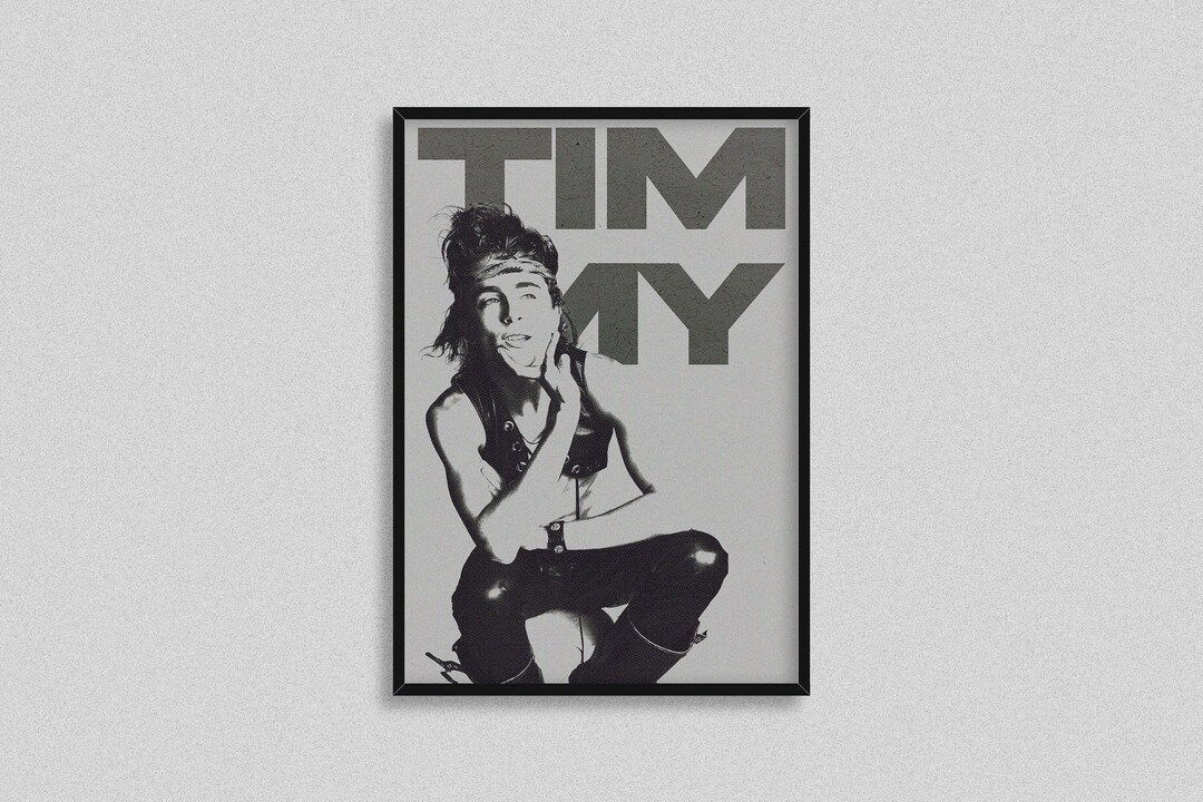 Timothee Chalamet Poster - Timmy Poster - Actor Wall Art - Digital ...