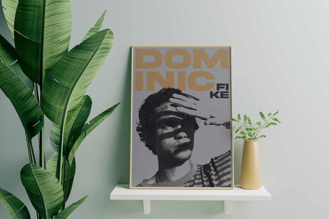 Dominic Fike Poster - Fike Poster - Music Wall Art - Digital Print ...