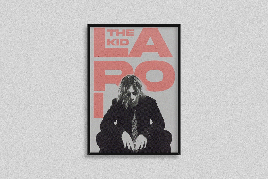 The Kid Laroi Poster - Laroi Poster - Pop Music Wall Art - Digital ...