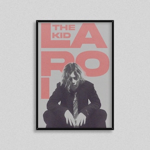 The Kid Laroi Poster - Laroi Poster - Pop Music Wall Art - Digital ...