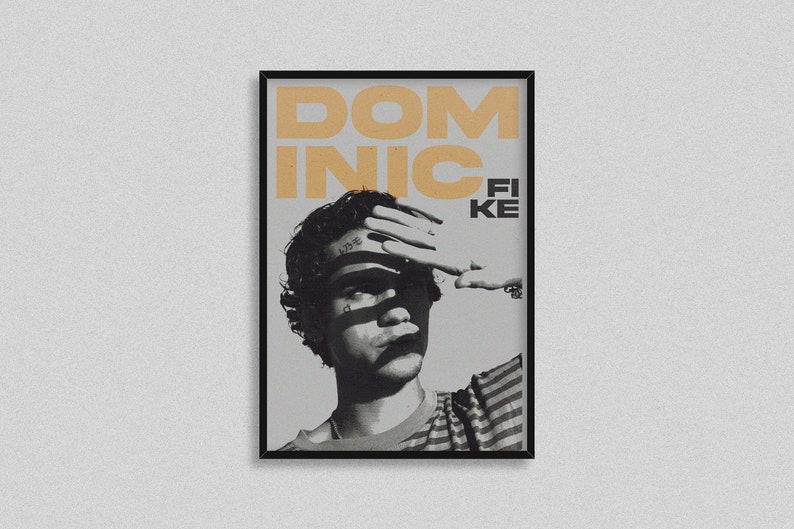 Dominic Fike Poster - Fike Poster - Music Wall Art - Digital Print ...
