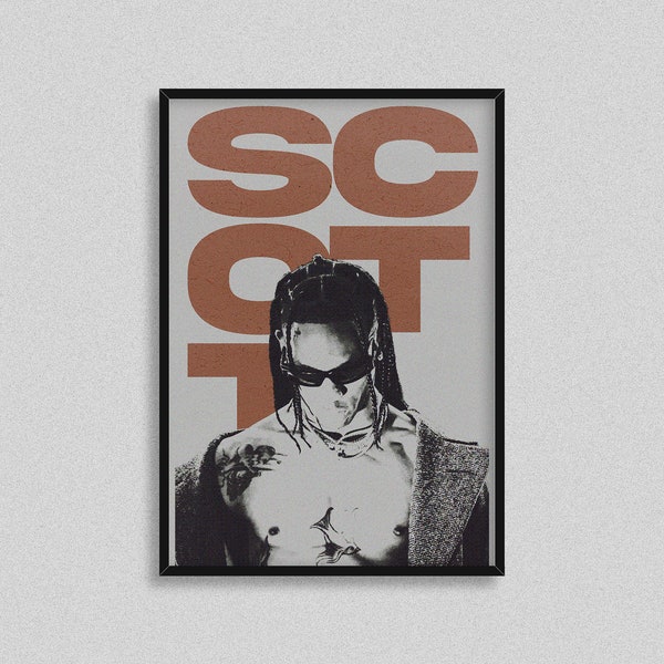 Travis Scott Poster - Etsy
