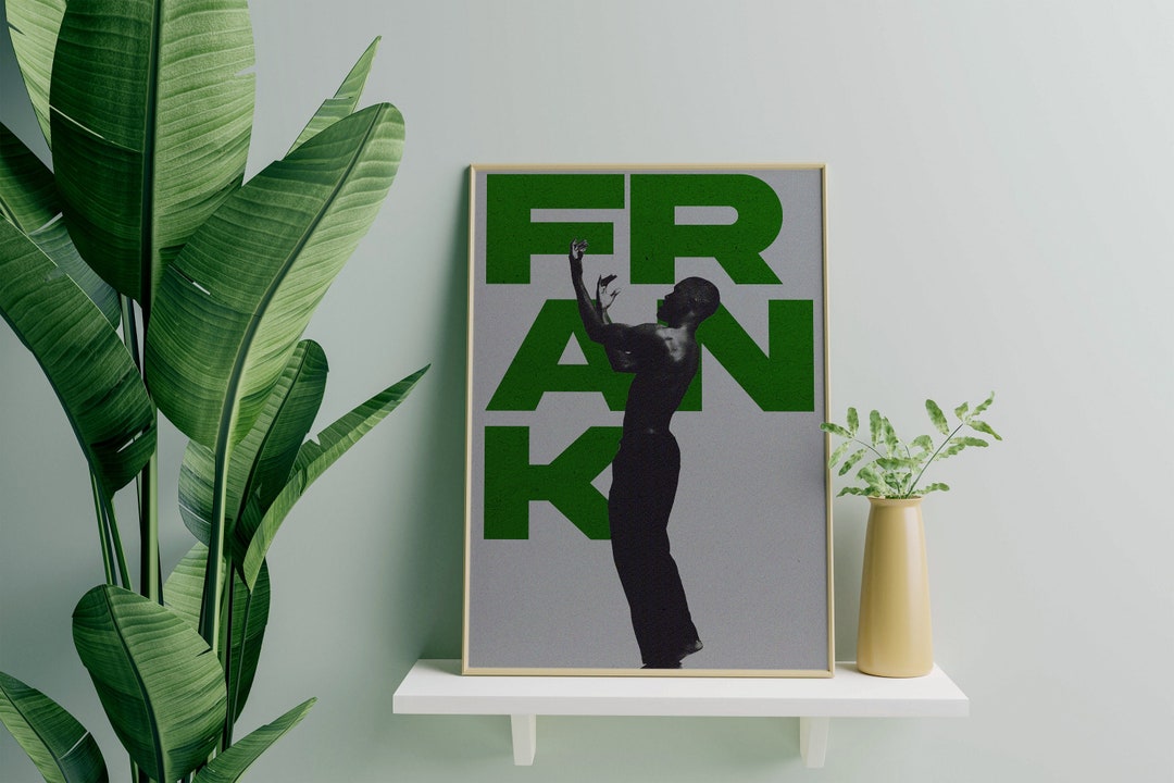 Frank Ocean Poster - Frank Poster - Pop Music Wall Art - Digital Print ...