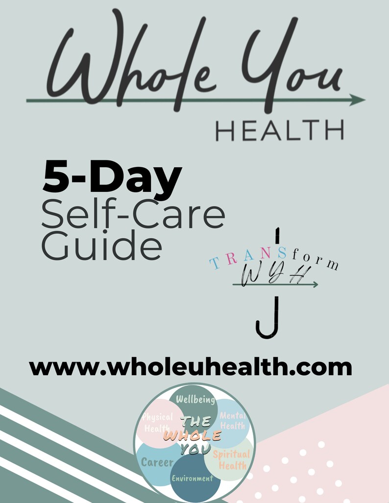 The 5-day Self-care Guide: E-version - Etsy