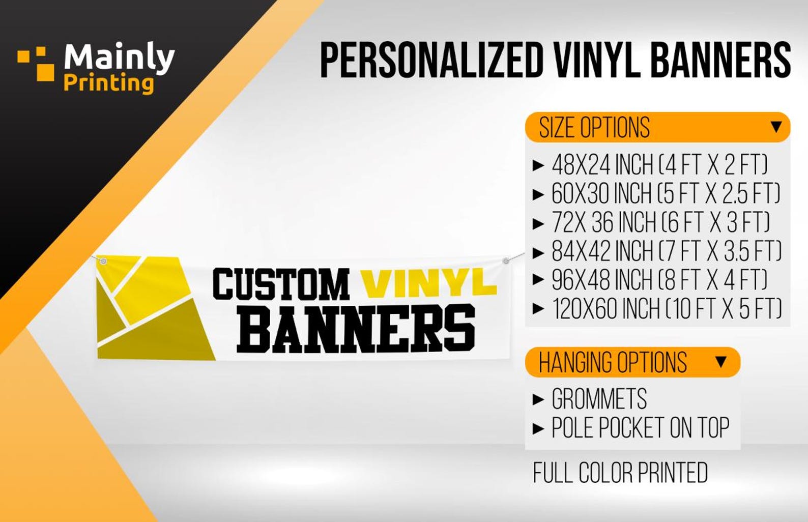 Custom Vinyl Banner, Business Banner, Custom Business Sign, Vendor ...