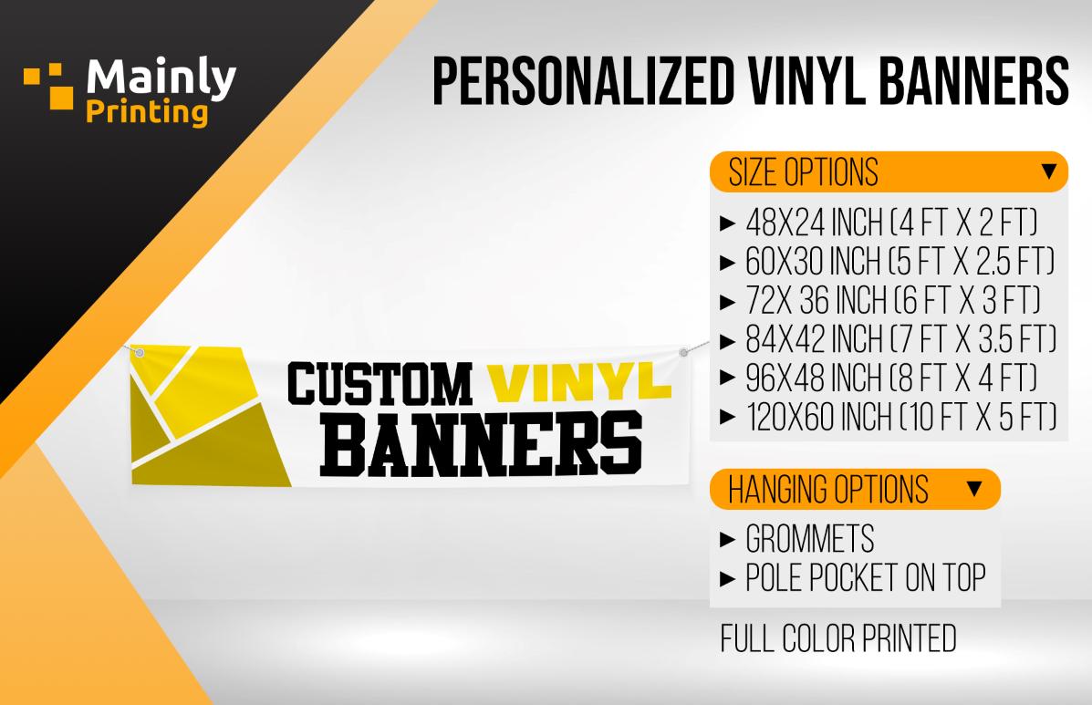 Custom Vinyl Banner, Business Banner, Custom Business Sign, Vendor ...
