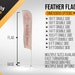 Custom Feather Flags, Advertisign Flag for Business, Feather Flag ...