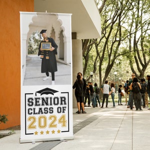 Graduation Retractable Banner Custom, Graduation Banner Stand Class of ...