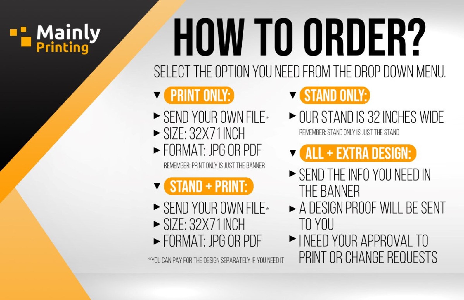 X Stand Banner Personalized Design, Small Business Banner, Pop up Shop ...