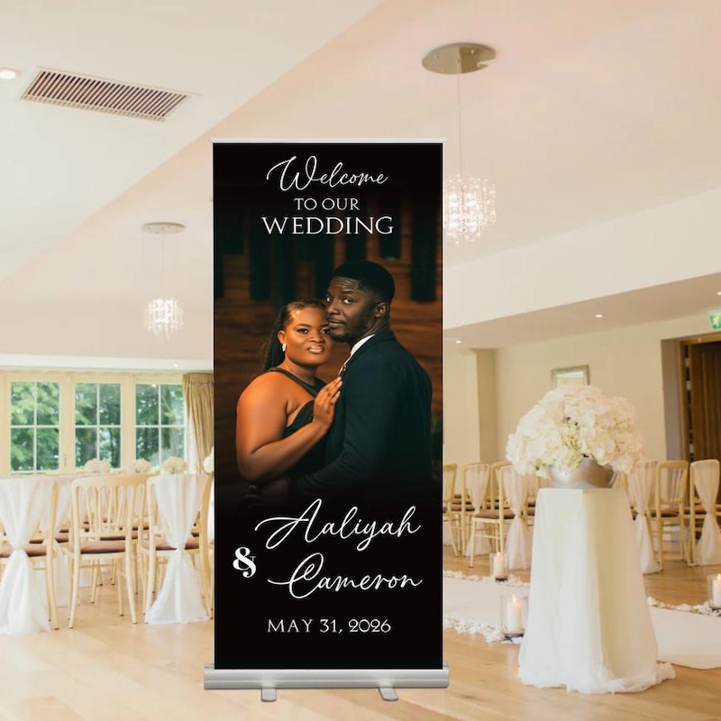Custom Standing Banner - Etsy