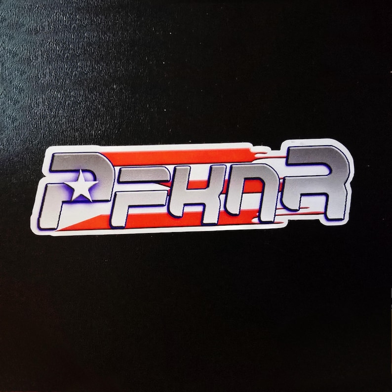 Pfknr Puerto Rico Sticker - Etsy