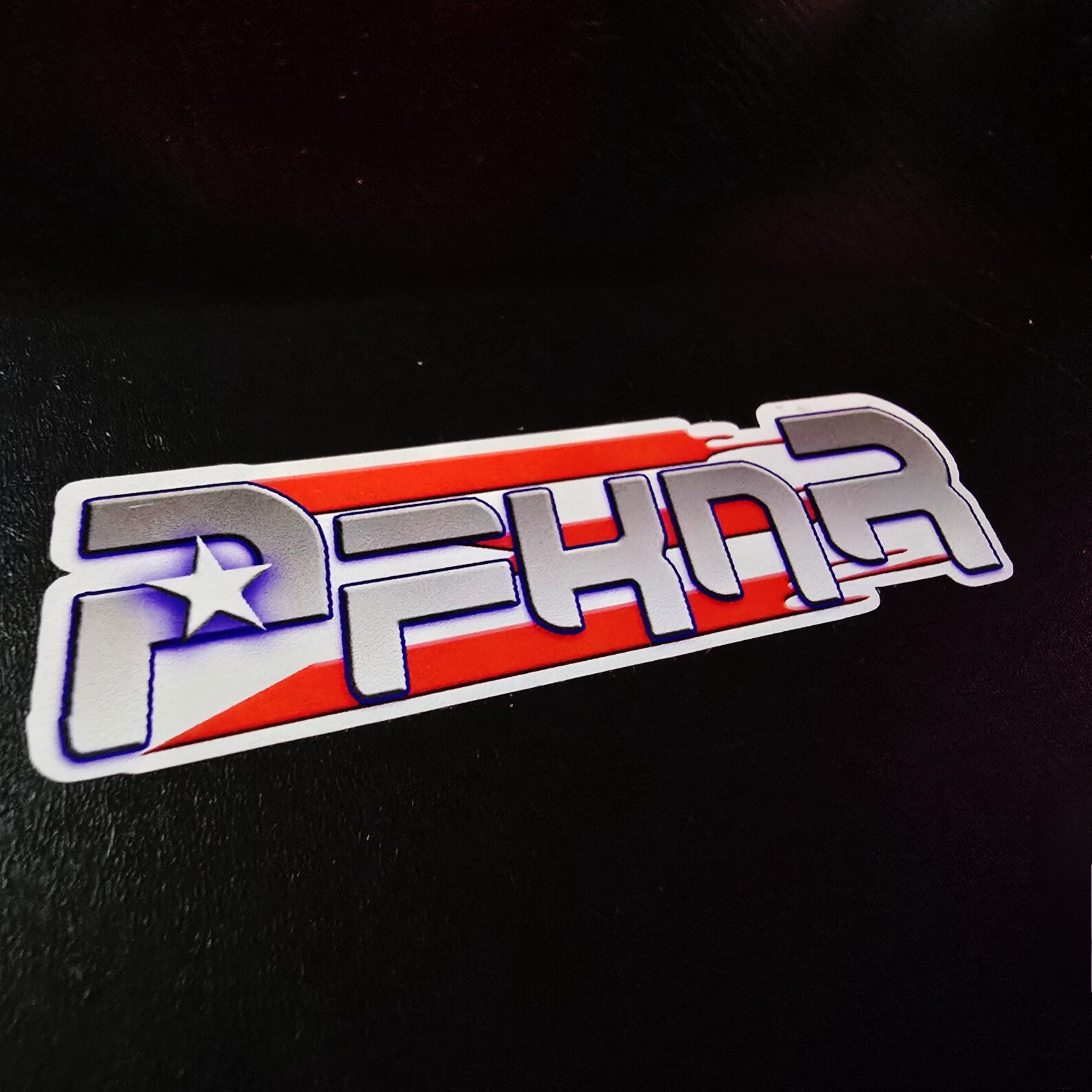 Pfknr Puerto Rico Sticker - Etsy