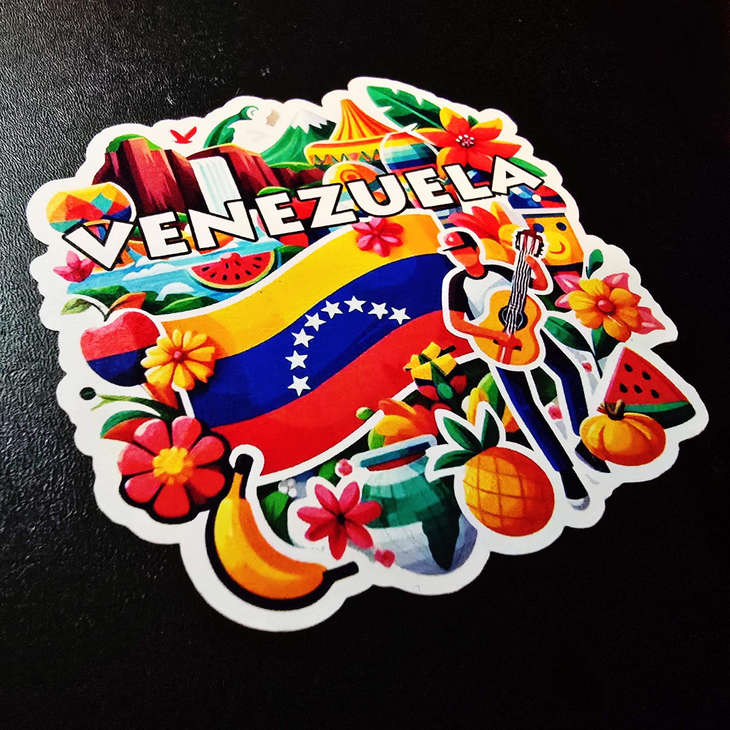 Venezuela Sticker - Etsy
