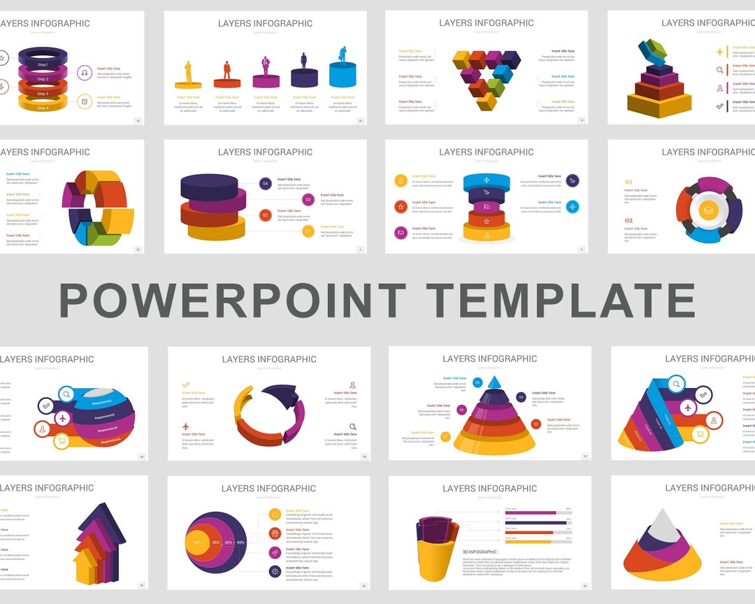 Powerpoint Infographics Slides, Powerpoint Strategy Template ...