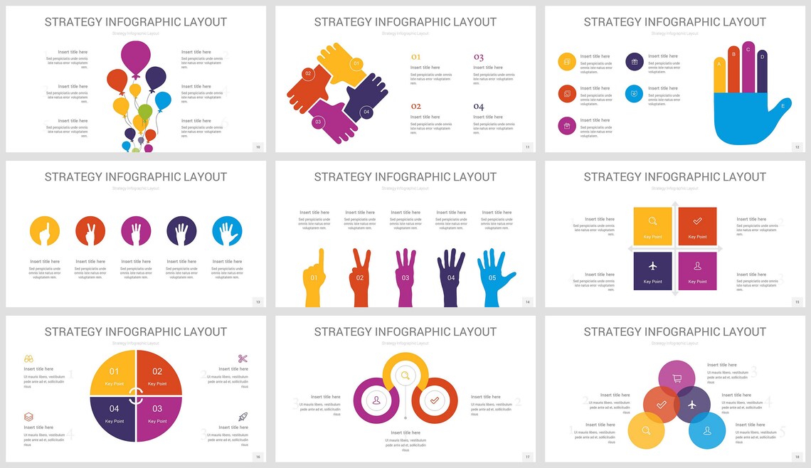 Powerpoint Strategy Template, Powerpoint Template Minimalist ...