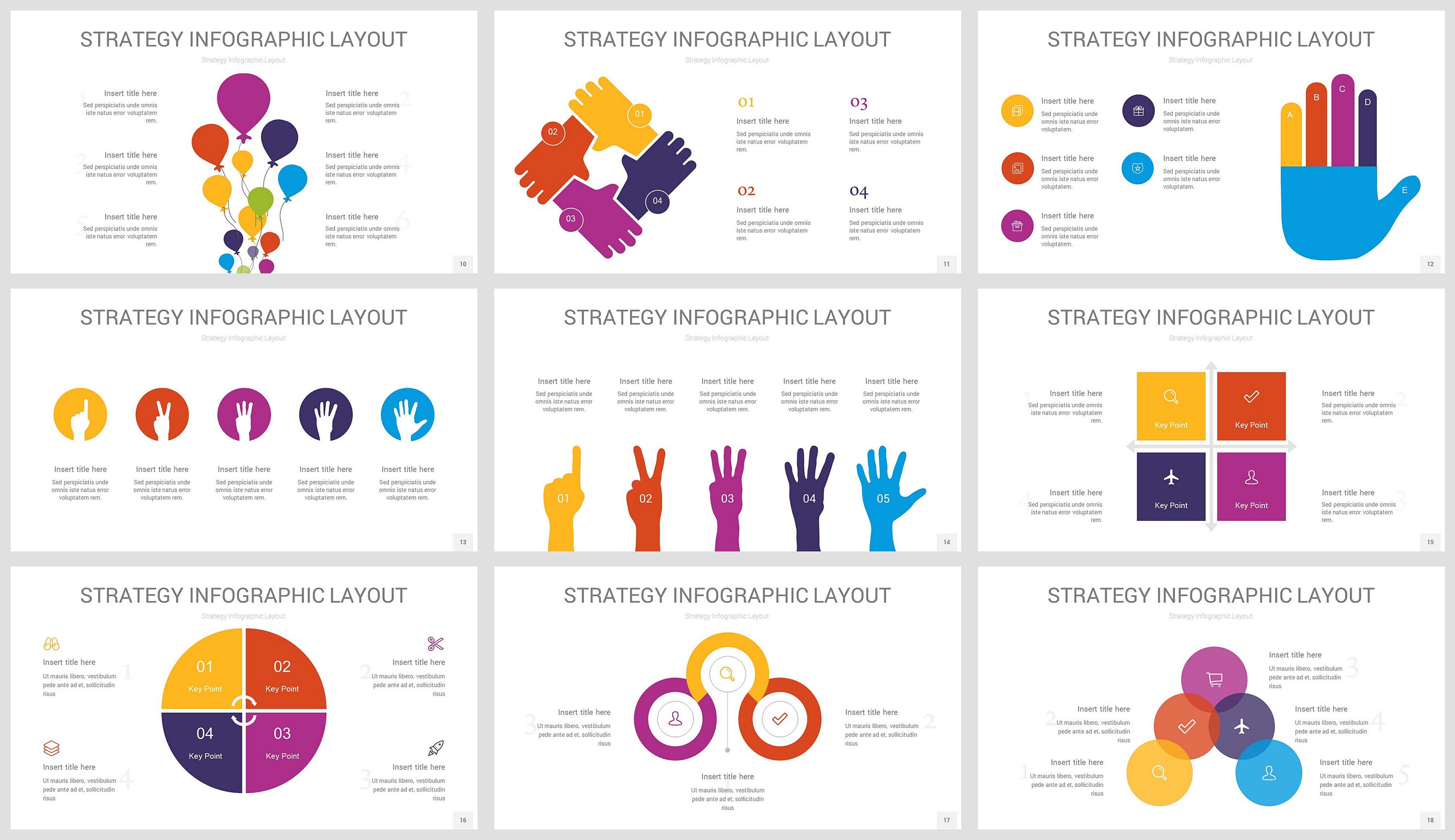 Powerpoint Strategy Template, Powerpoint Template Minimalist ...