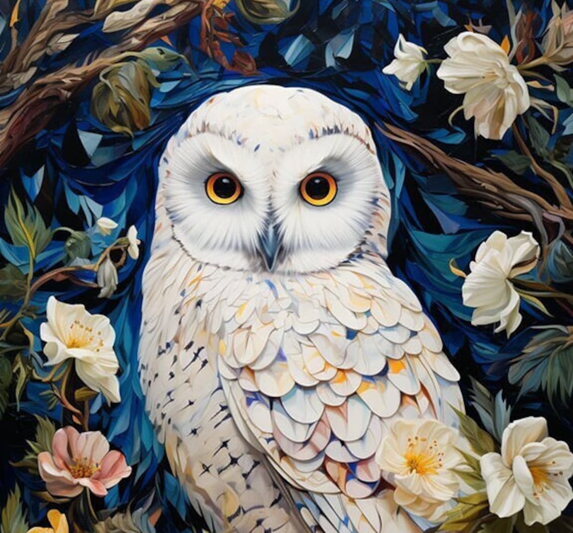 Snowy Owl - Etsy