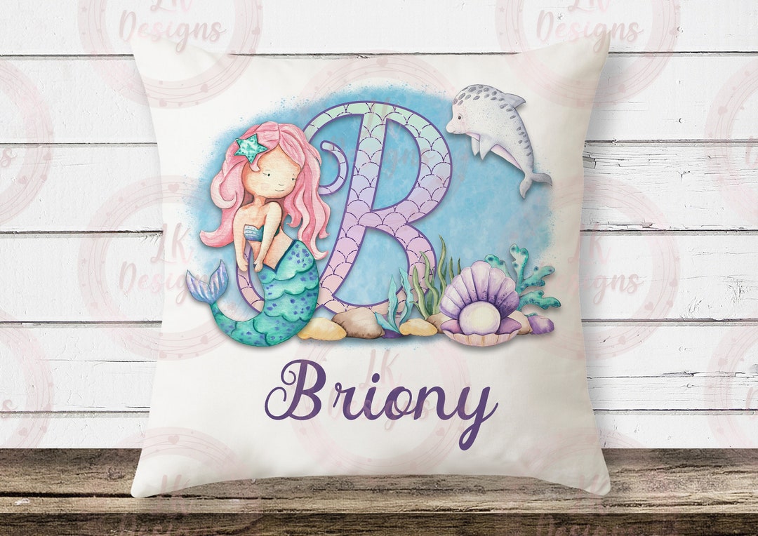 Mermaid Themed Alphabet - A - Z - Png Sublimation Designs Printable ...