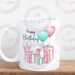 Pastel Happy Birthday Bundle - With & Without Text - Png Sublimation ...