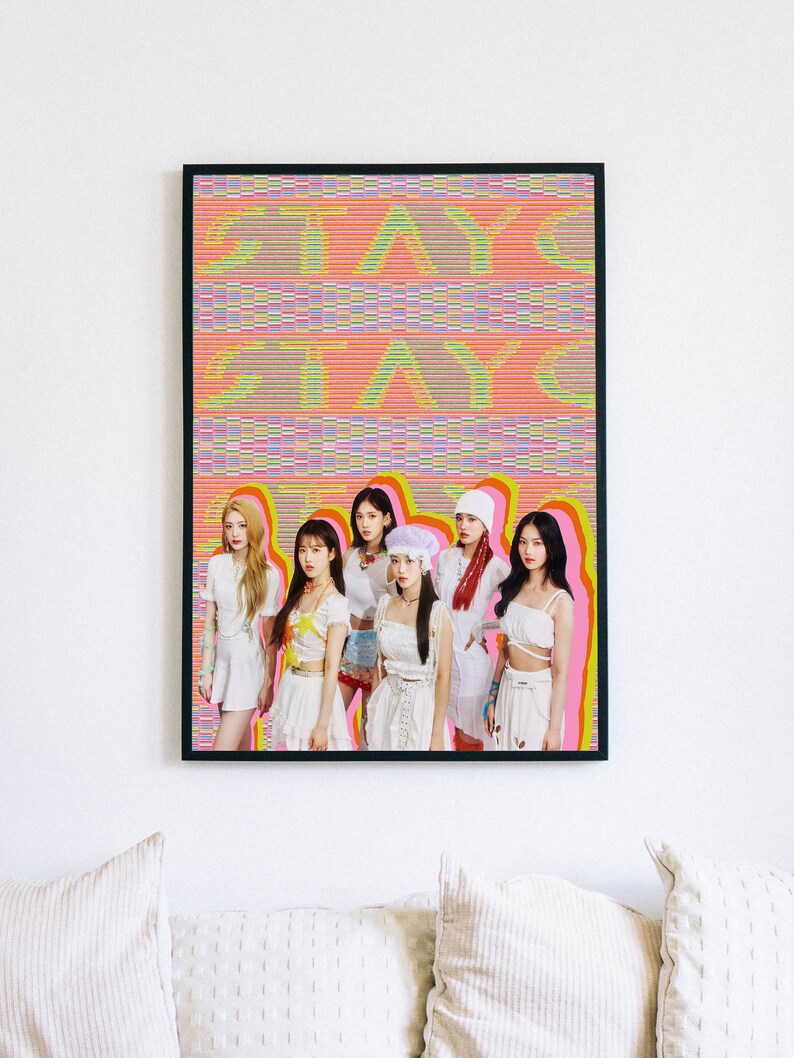 STAYC Stayc Digital Wall Poster Print / Instant Download Aesthetic Kpop ...