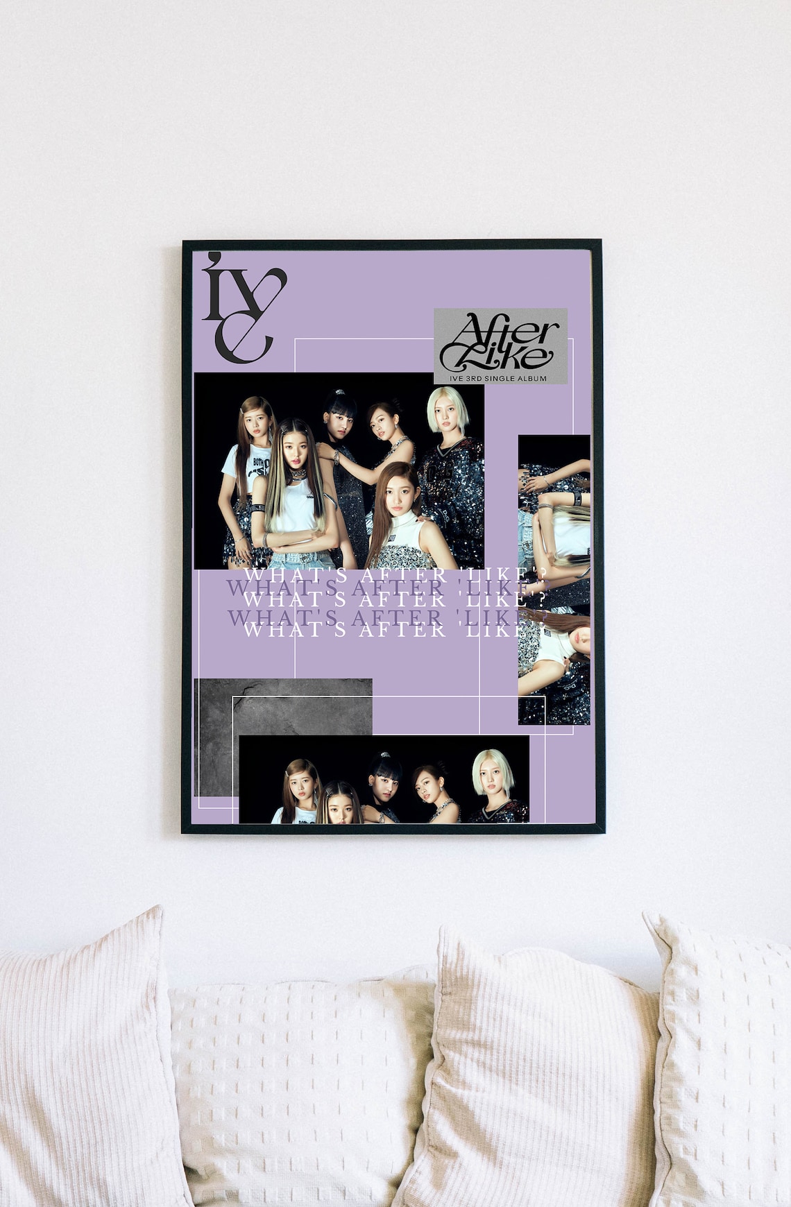 IVE AFTER LIKE Art Poster / Digital Wall Poster Print / Instant ...