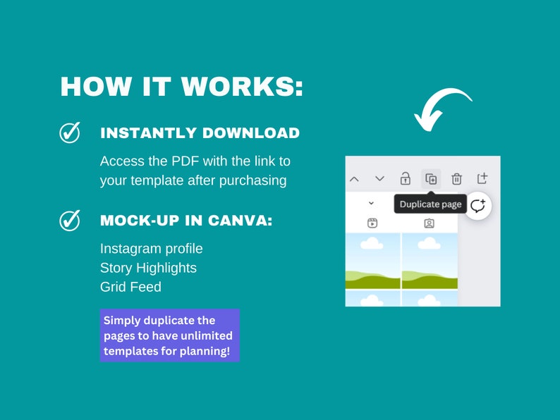 Instagram Feed Planner Template Canva Template Instagram Template Content Calendar