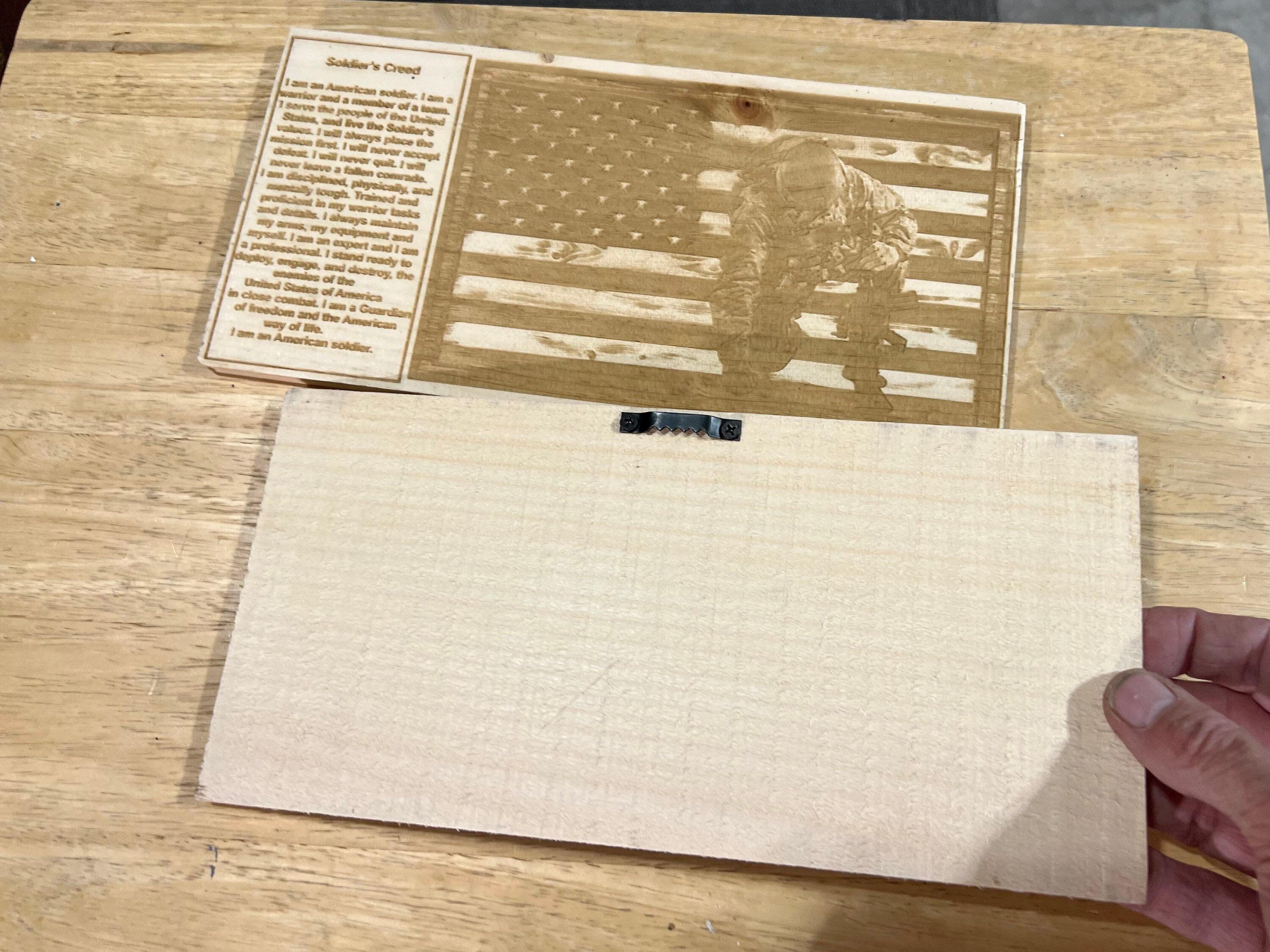 Soldiers Creed, Military Signs, Soldier Signs, Army Signs, Wood Sign ...