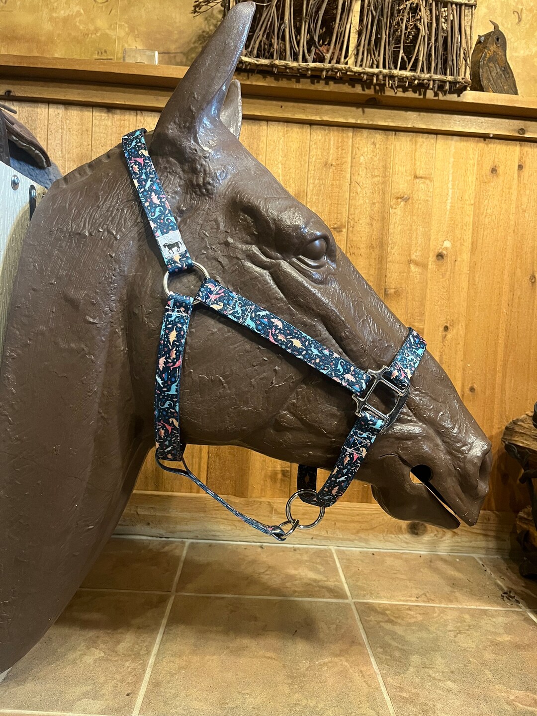 Dinosaur Custom Horse Tack - Etsy