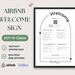Airbnb Complete Host Bundle 30 Editable Signs in Canva A4, US Letter ...