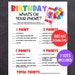 Birthday Party Game, Printable Birthday What's on Your Phone, Birthday ...