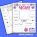 All About Mom, Mother's Day Gift, Kid's Gift for Mom, Mother's Day ...