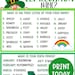 Leprechaun Name Game, What's Your Leprechaun Name, St. Patricks Day Fun ...