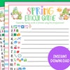 Gardening Trivia Game, Printable Spring Activity for Adults and Kids ...