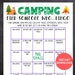 Camping Game, Human Bingo Game, Find Someone Who Game, Get to Know You ...