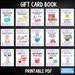 New Mom Gift Card Book, Printable Baby Shower Gift, New Baby Gift Card ...