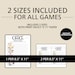 Office Party Games, Printable Work Party Game Bundle, Team Building ...