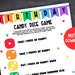 Birthday Candy Dice Game, Printable Birthday Party Game, Fun Birthday ...